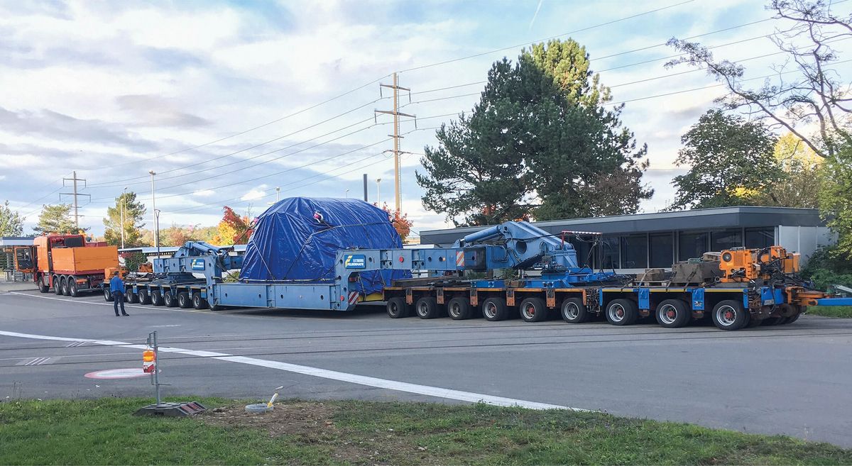 Alpine heavy haulage for storage power plant | FELBERMAYR